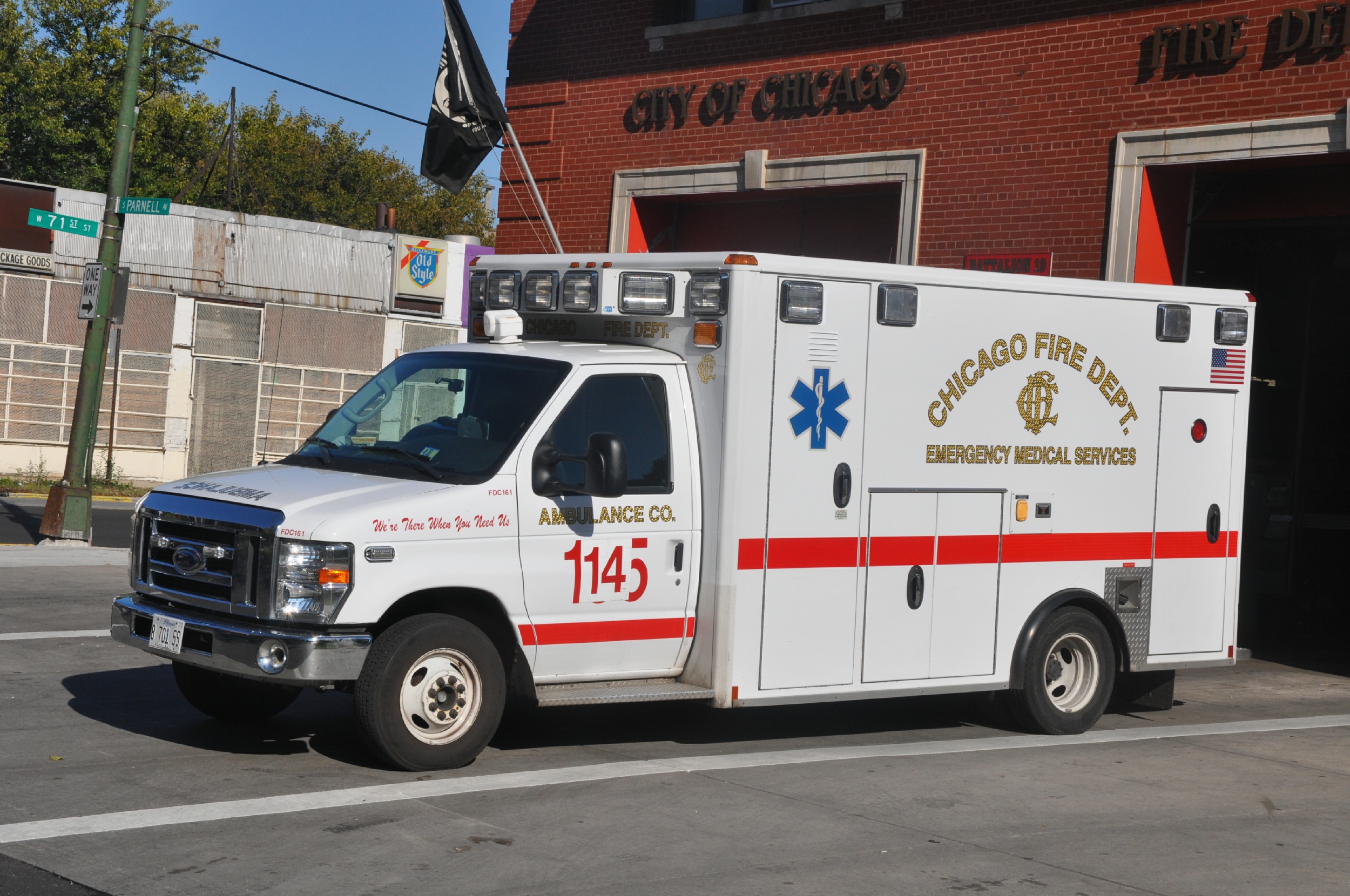 CFD Spare Ambulance