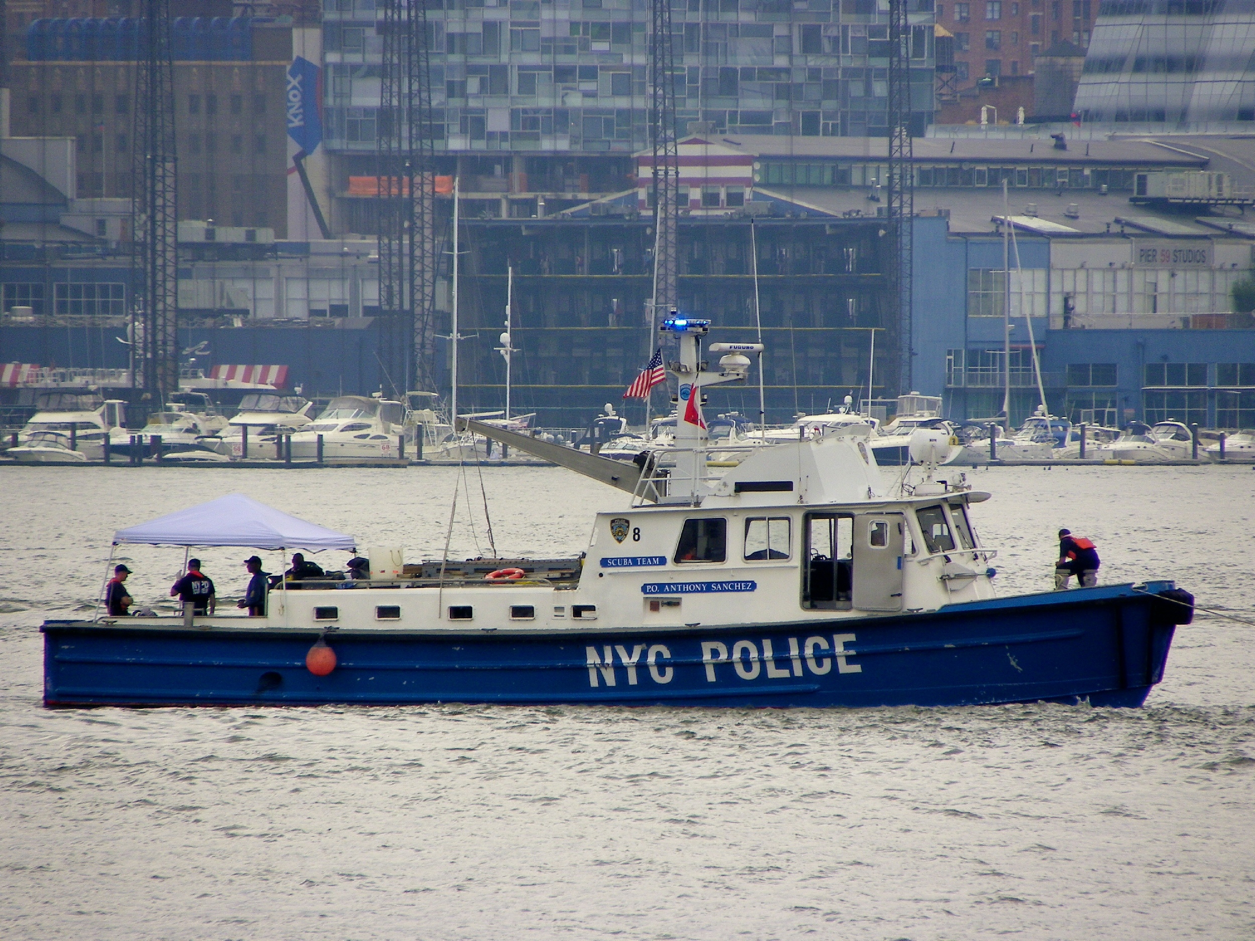 NYPD Harbor Unit, Scuba Team
