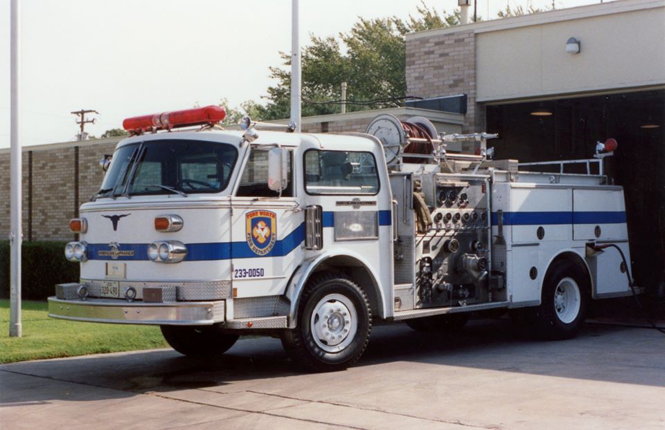 Fort Worth Fire Department Retired Engine