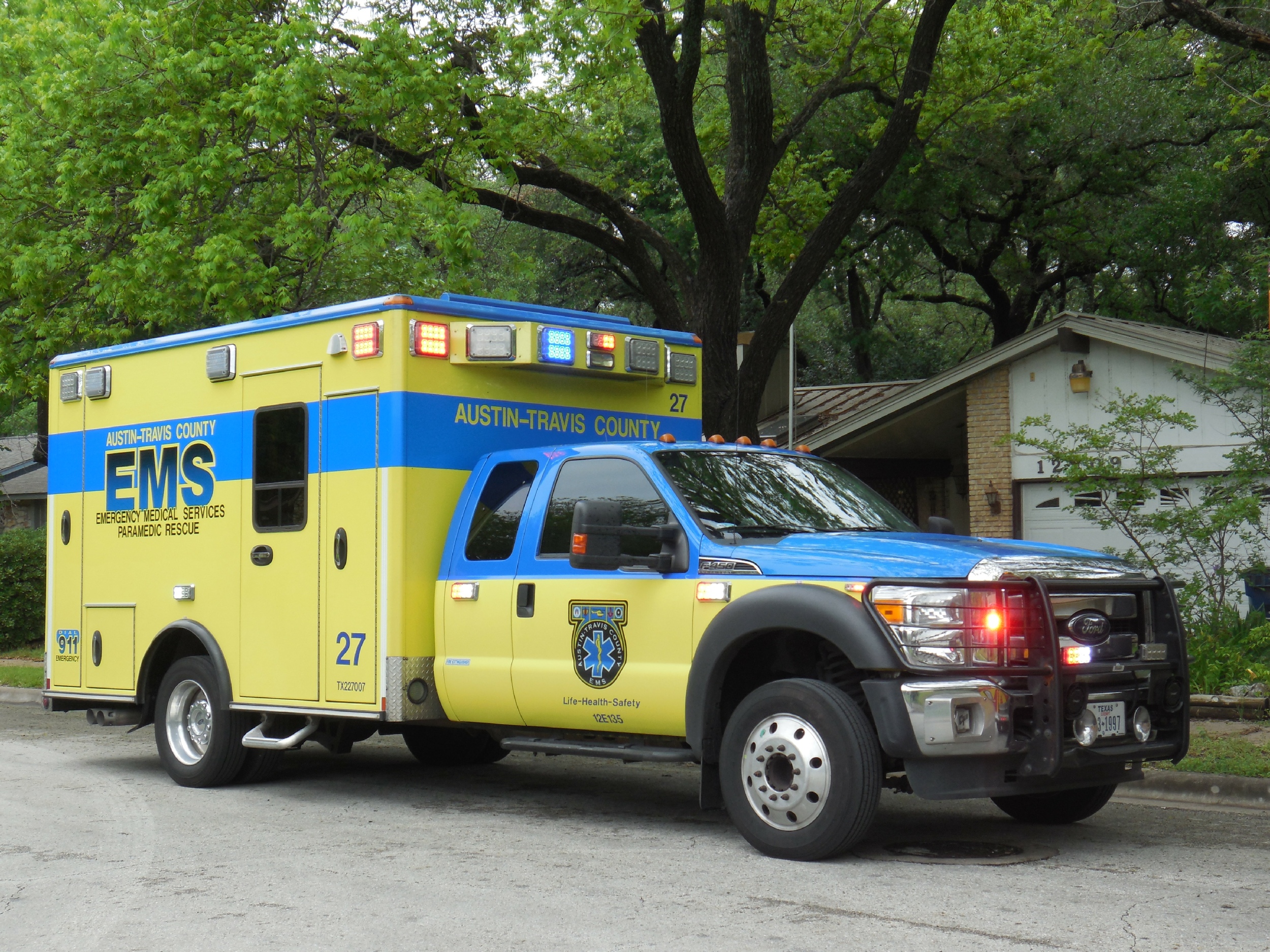 Austin Travis County EMS Ambulance