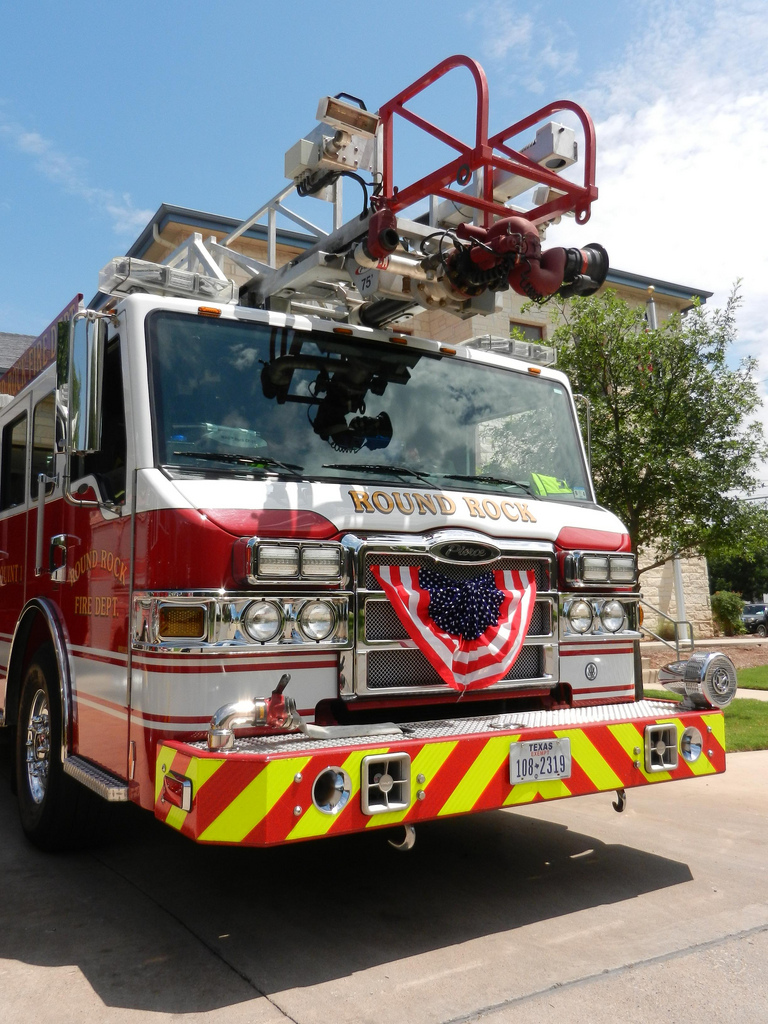 Round Rock Fire Department Old Ladder