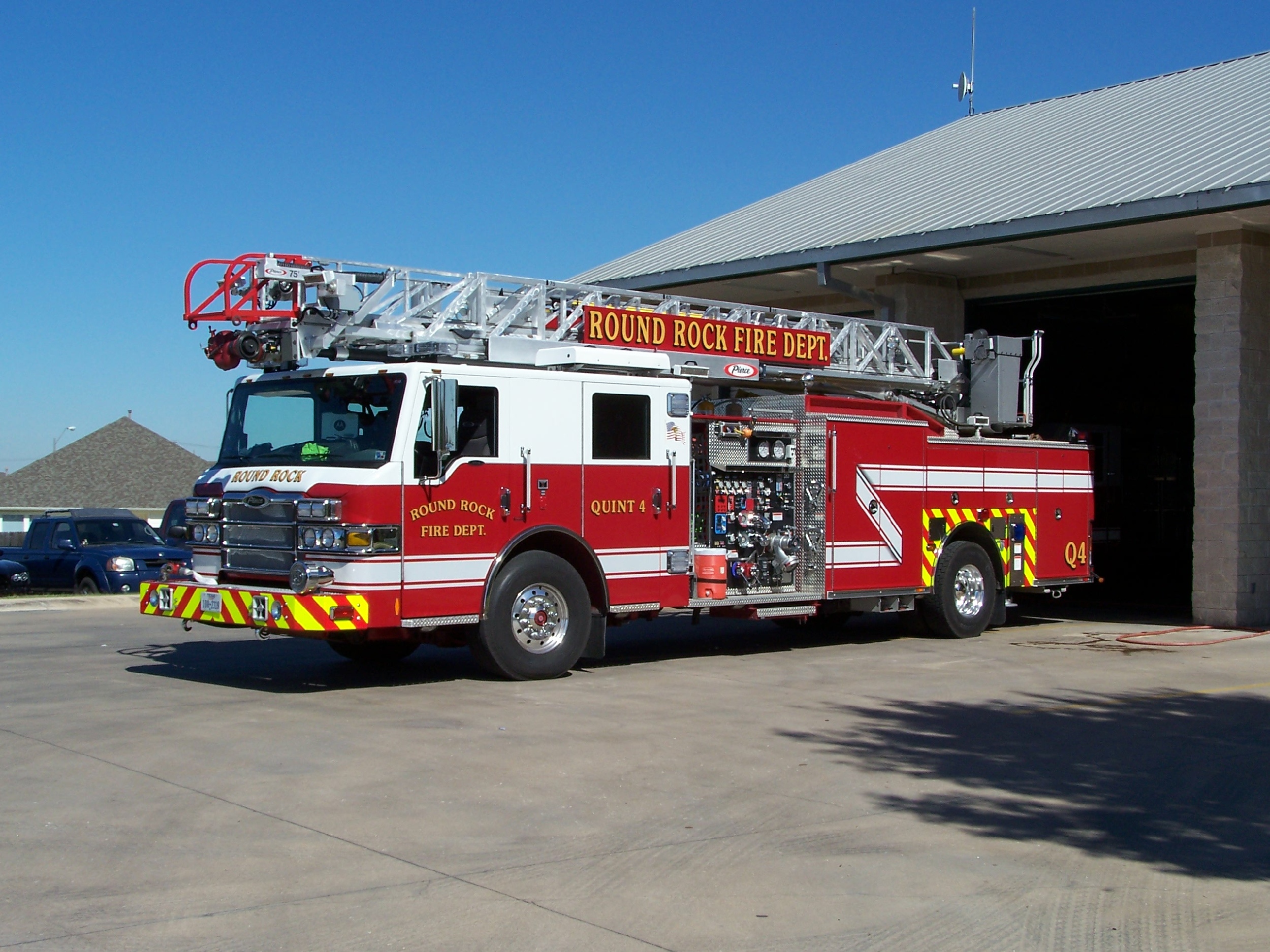Round Rock Fire Department Old Ladder